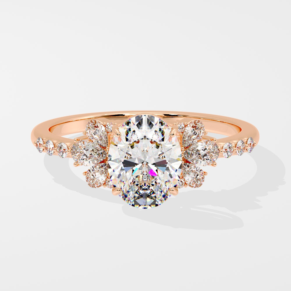 Aster Diamond Engagement Ring Setting – GEMNOMADS